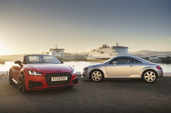 25 years young - Audi UK celebrates TT milestone in the Isle of Man ...
