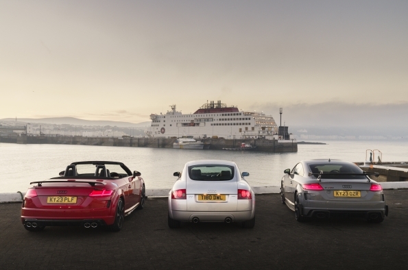 25 years young - Audi UK celebrates TT milestone in the Isle of Man ...